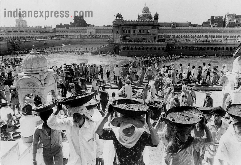 Operation Blue Star’s 33rd anniversary: Rare pictures from Express ...
