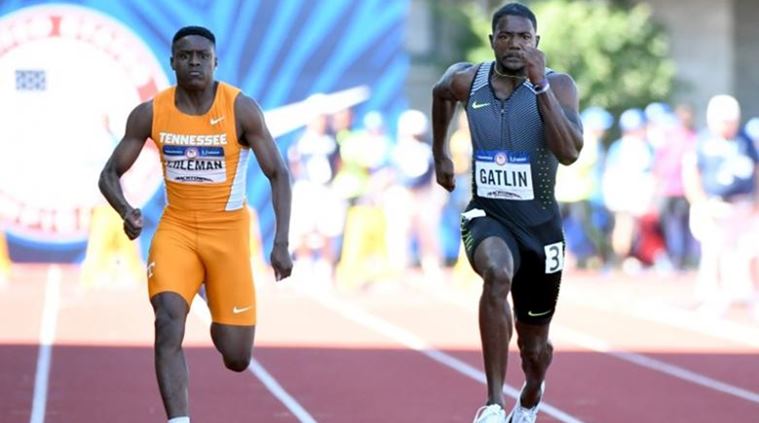 Christian Coleman runs 6.37 seconds to break 60m world record | Sport ...