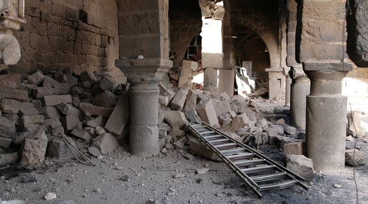 Syrian army and allies step up bombing of rebels in Deraa city | World ...