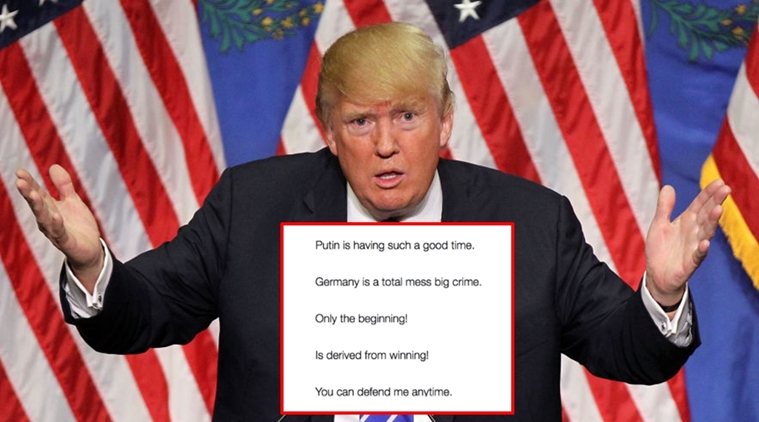 Donald Trump, the poet? See the hidden poetry in his ‘infamous’ tweets ...