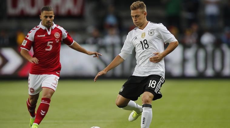 Germany’s Joshua Kimmich rescues draw with late goal in Denmark ...