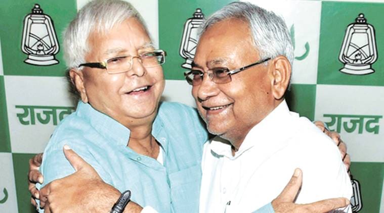 RJD chief turns 70: Nitish Kumar and Lalu Prasad show bonding over ...