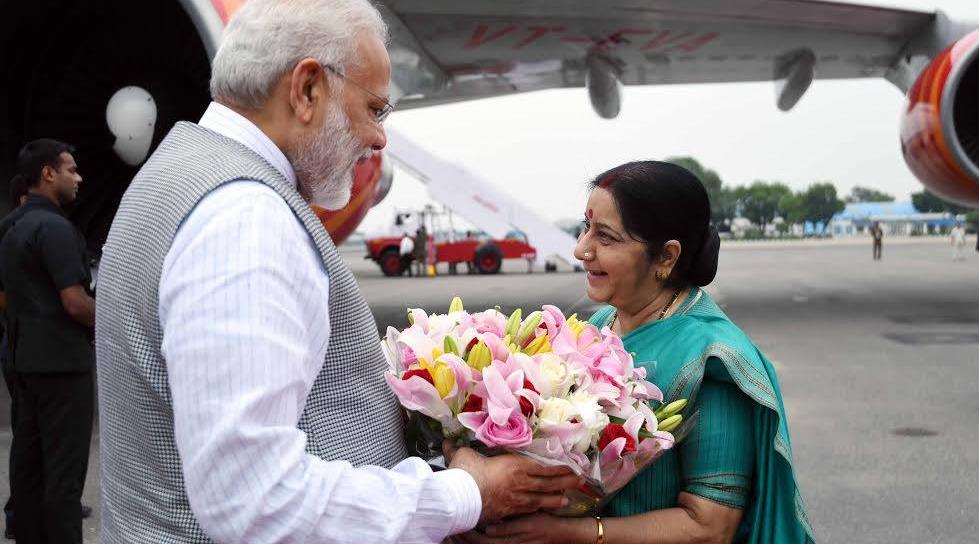 PM Narendra Modi arrives in New Delhi after three-nation tour | India News - The Indian Express