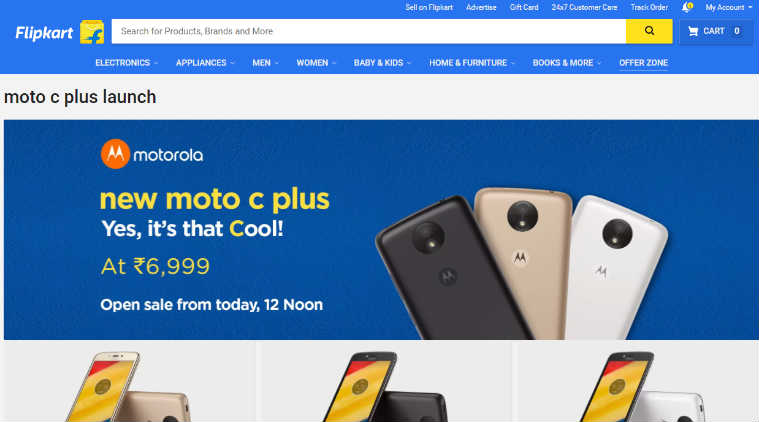 Moto C Plus Flipkart sale from 12 PM today: Price, launch offers and ...
