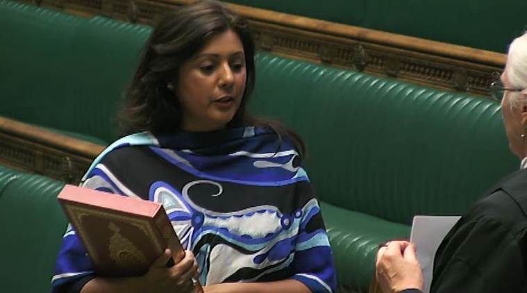 Pak-origin British MP Nusrat Ghani takes oath in Urdu to honour mother ...