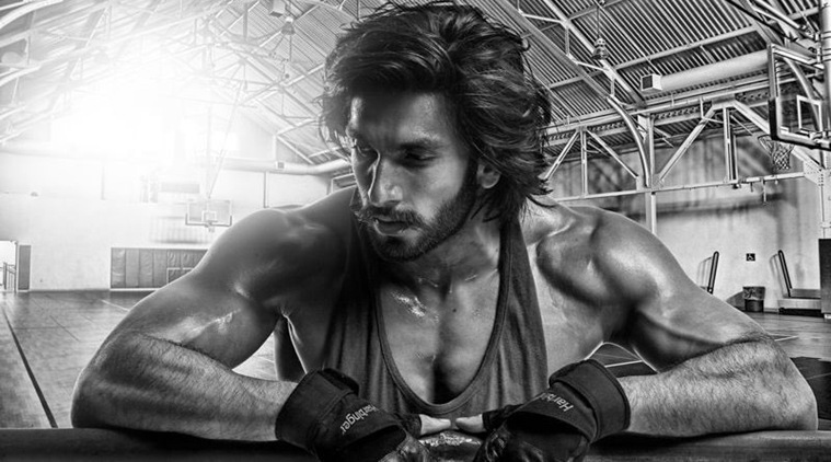 Ranveer Singh is motivating his fans by flaunting a sweaty beefed-up ...