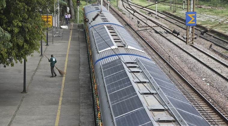 Indian Railways launches first solar-powered DEMU train | India News ...