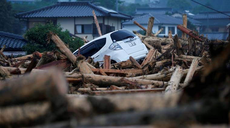 Japan rescuers dig through rubble as rain goes on, at least 6 dead ...