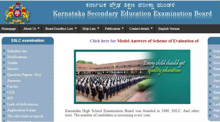 KSEEB SSLC timetable 2018 released, exam to begin from March 23 ...