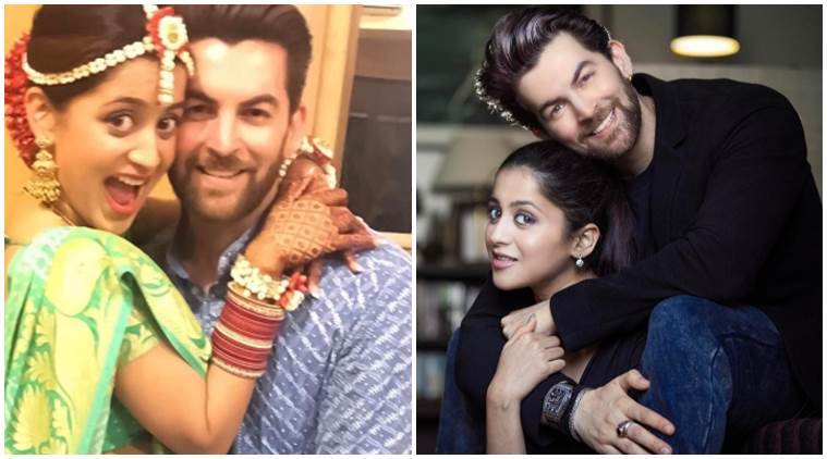 Neil Nitin Mukesh shares an adorable click with wife Rukmini Sahay. See ...