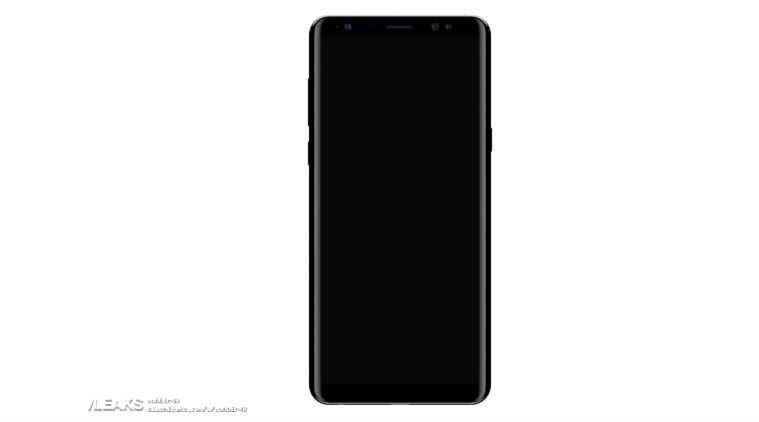 Samsung Galaxy Note 8 front render reveals large Infinity Display ...