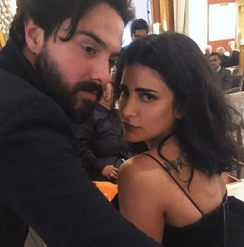 Shruti Haasan, Michael Corsale and Sarika in one frame, see photos ...
