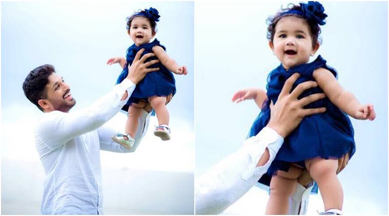 Allu Arjun shares a picture perfect moment with his daughter Arha ...