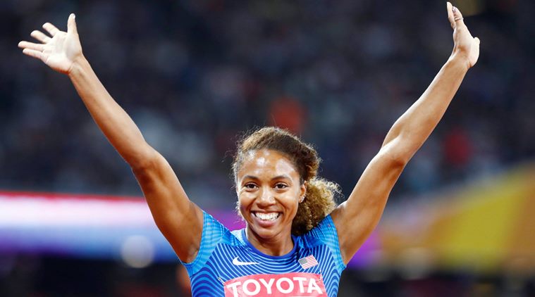 Kori Carter earns shock 400 metres hurdles win from outside lane ...