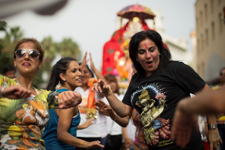 Ganesha Visarjan in the Mediterranean Sea in Spain! See photos | Art ...