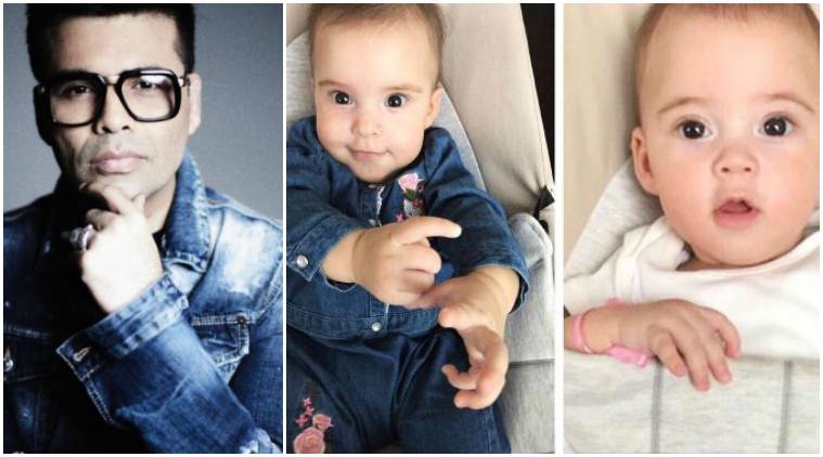 Karan Johar shares yet another adorable photo of twins Yash and Roohi ...