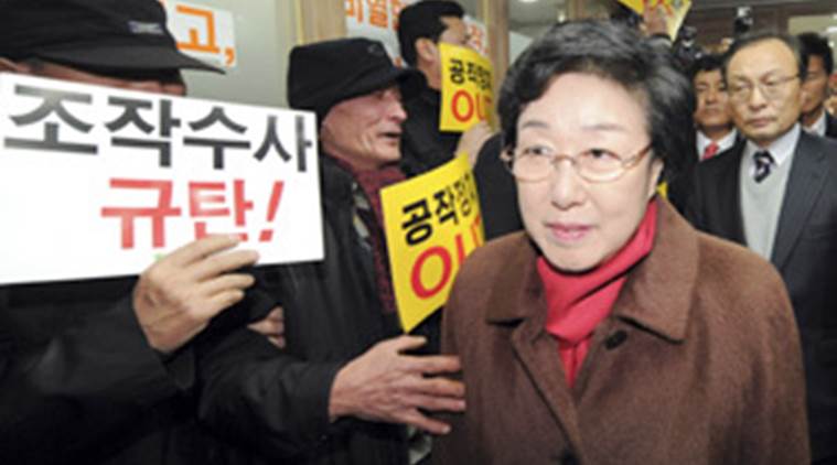 South Korea’s first woman PM Han Myeong-Sook released from jail | World ...