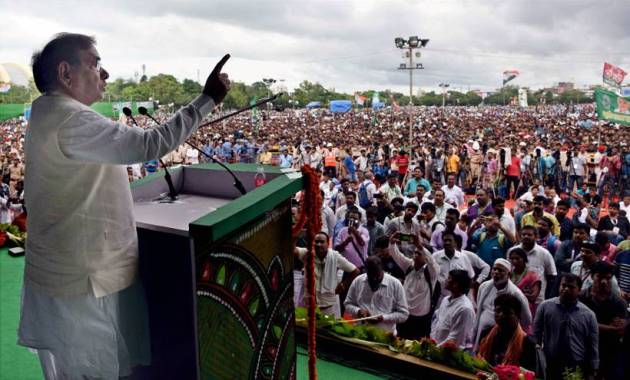 RJD rally in Patna: Senior opposition leaders come together for a ‘BJP ...