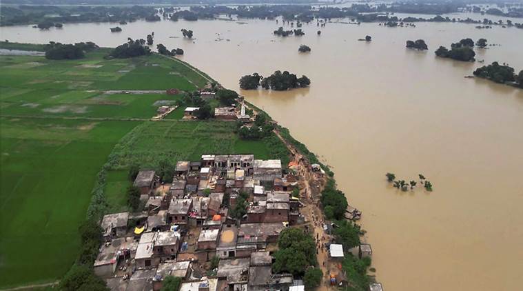 UP’s flood woes continue; Toll touches 104 | India News, The Indian Express