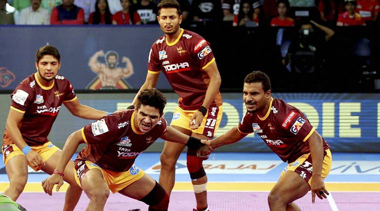 Pro Kabaddi 2017: Tamil Thalaivas hold UP Yoddha in thrilling tie | Pro ...