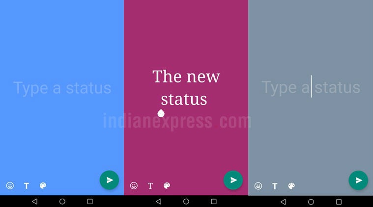 WhatsApp Status with coloured-text, how to see on desktop