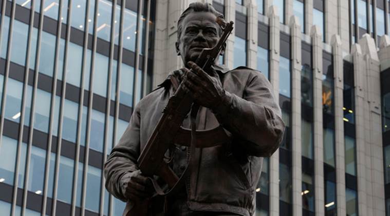 Russia unveils monument of Mikhail Kalashnikov, designer of iconic AK ...