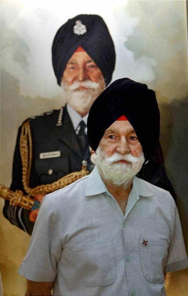 Arjan Singh, Marshal of the Indian Air Force and war hero, passes away ...