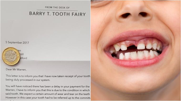 This dad’s brilliant letter from ‘tooth fairy’ to his son is winning ...