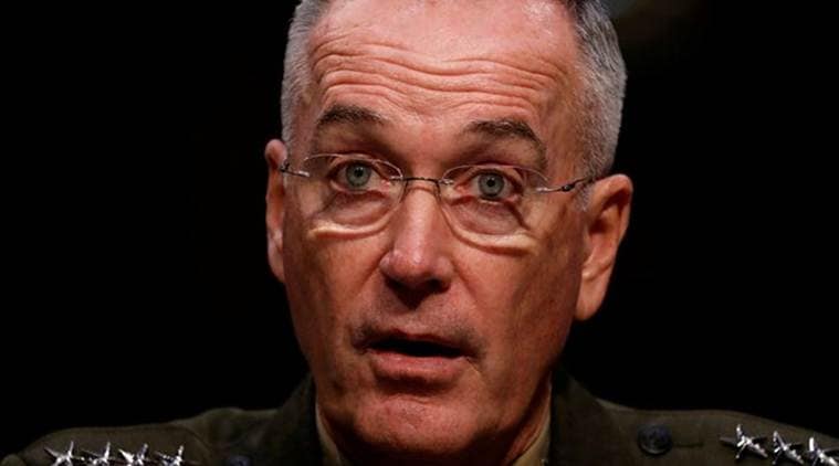 Joseph Dunford says North Korea military posture unchanged amid tension ...