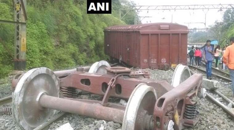Goods train derails in Maharashtra, third derailment in one day | India ...