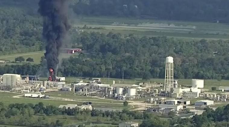 Waters recede at chemical plant in Houston, but explosions still likely ...