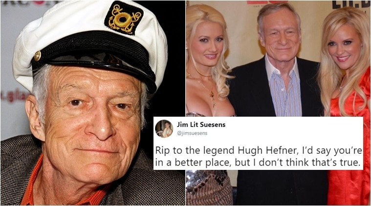 Hugh Hefner dies at 91; condolences pour in for the Playboy Founder on ...
