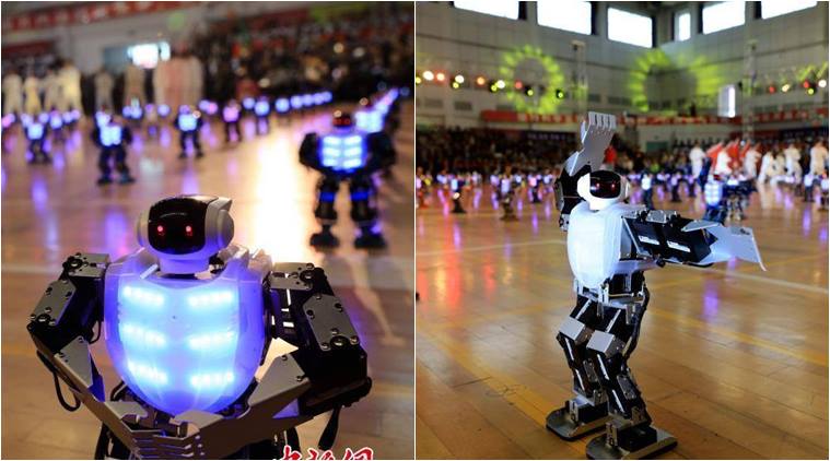 In China, 300 ROBOTS performed KUNG FU together and it’s SO cool ...