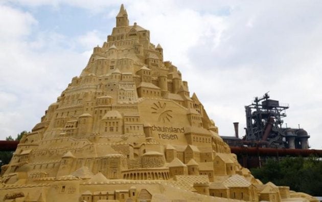 Not ODISHA, but THIS place now has the world’s TALLEST SAND CASTLE ...