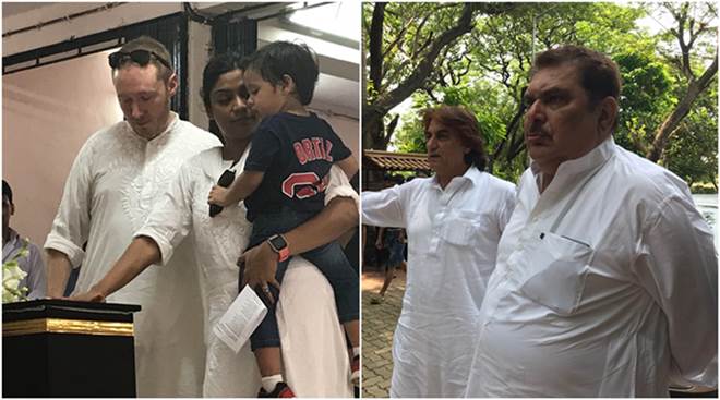 Family and celebrities bid farewell to late actor Tom Alter ...