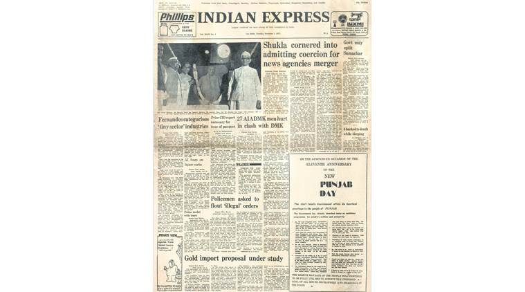November 1, 1977, Forty Years Ago | The Indian Express