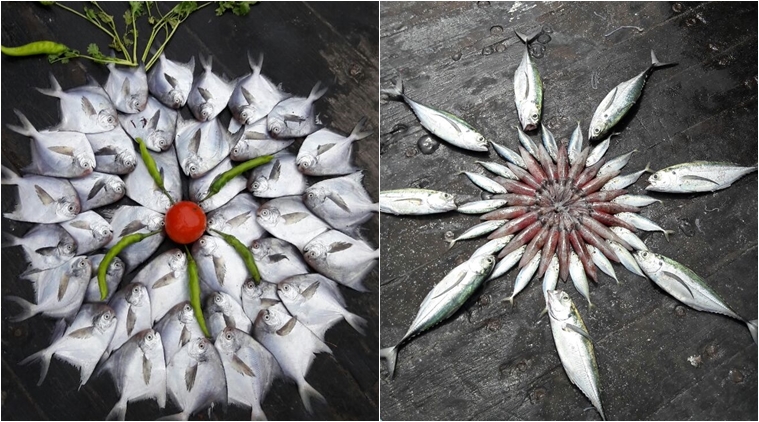 LOVE FISH? Then you must check out these spectacular FISH RANGOLI ...