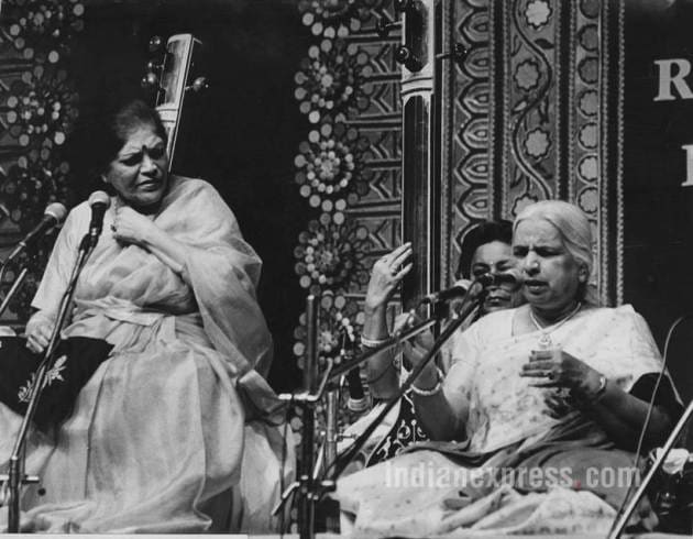 Remembering Thumri Queen Girija Devi: Rare photos from the Indian ...