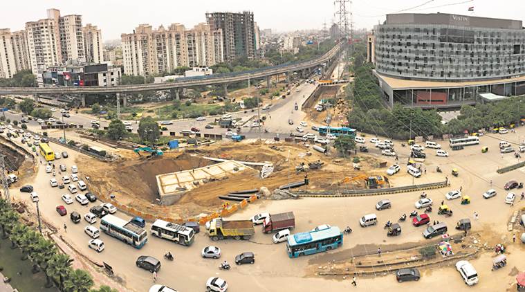 Traffic improvement work in Gurgaon set to be completed soon | India ...