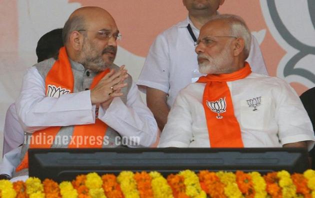 PM Modi, Amit Shah hold mega rally in Gujarat: See photos | India News ...