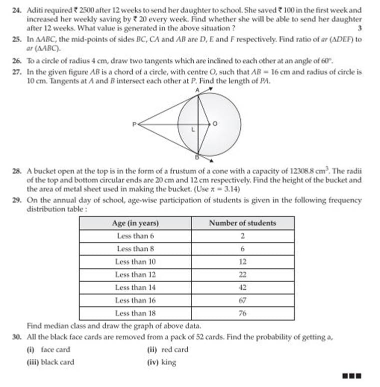 CBSE class 10 board exams: Practice this sample paper | Education News ...