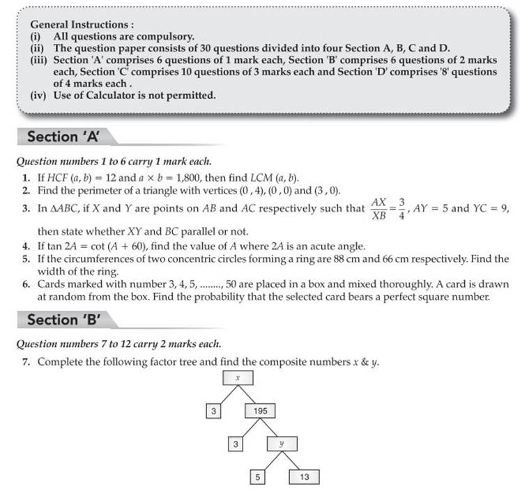 CBSE class 10 board exams: Practice this sample paper | Education News ...