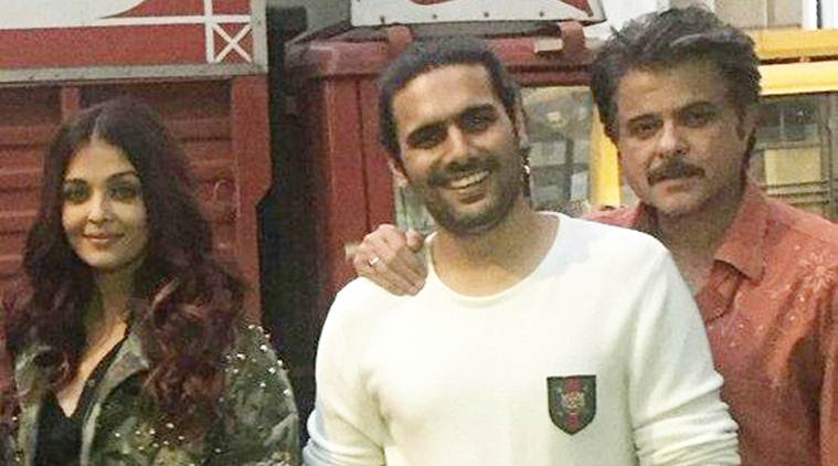 Aishwarya Rai Bachchan and Anil Kapoor clicked on the sets of Fanney ...