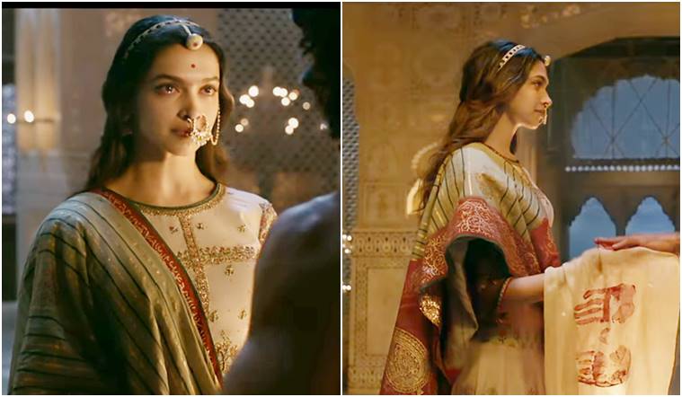 Padmavati costumes: Deepika Padukone’s royal lehenga looks in Ghoomar ...