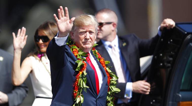 Trump reaches Hawaii, kick starts longest presidential Asia trip ...
