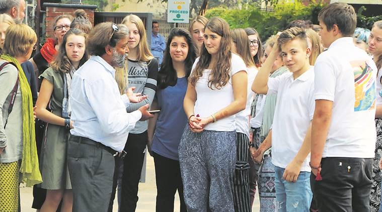 24 German school students visit City Beautiful | The Indian Express