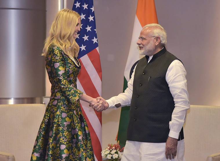 Ivanka Trump makes a subtle yet classy style statement during her India ...