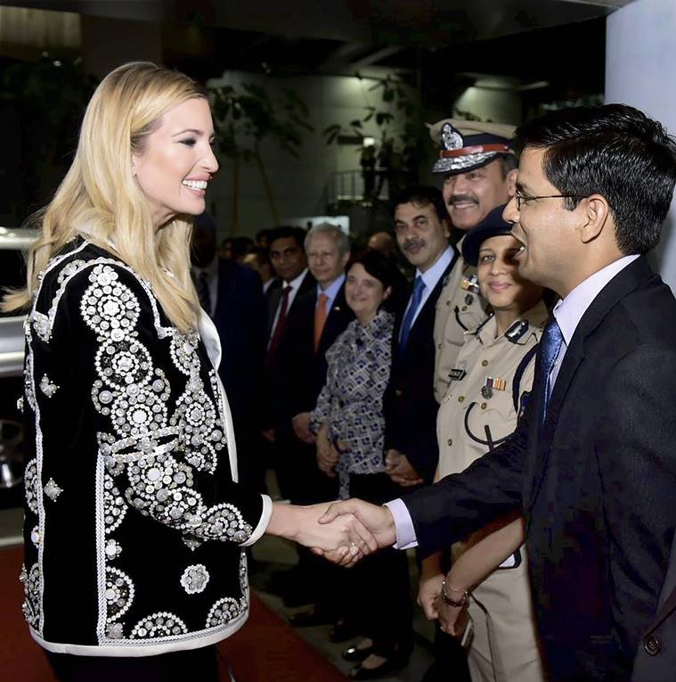 Ivanka Trump makes a subtle yet classy style statement during her India ...