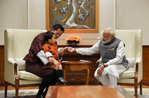 PM Modi’s presents FIFA U-17 World Cup official football to Bhutan ...