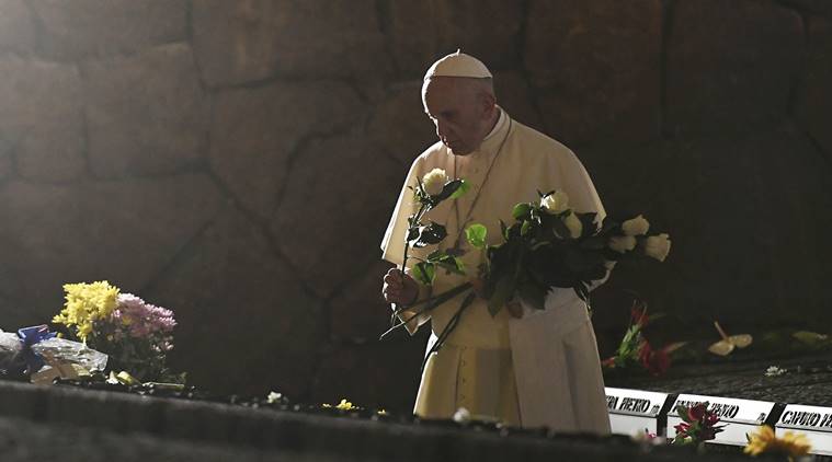 Pope Francis recalls cost of war with WWII site visits | World News ...